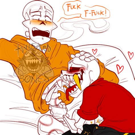 Rule 34 Artist Logo Bite Mark Cussing Gay Incest Lizheru Lizherubones Male Papyrus Papyrus
