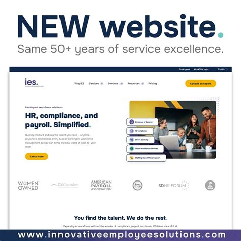New Website Launched By Innovative Employee Solutions Antonio Barraza Posted On The Topic