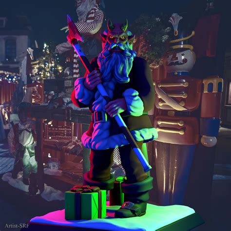 Heroforge Satan Claus — Weasyl