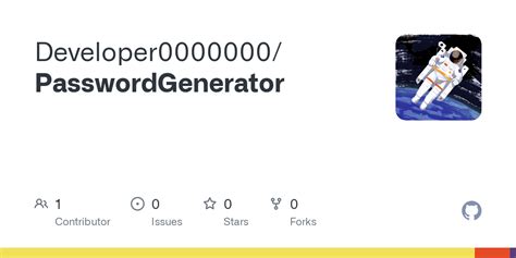 Github Developer0000000passwordgenerator