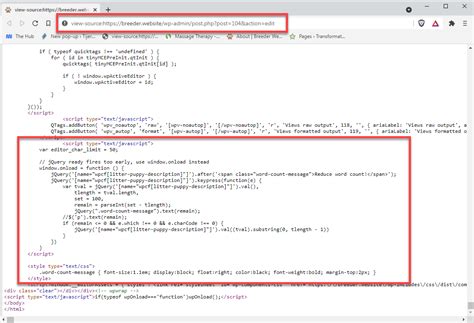 Max Character Length On Custom Multiple Lines Field From A Post Field