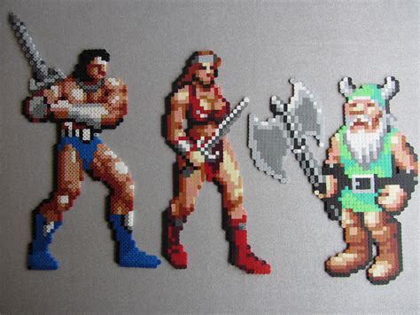 Ax Battler Tyris Flare Gillius Thunderhead From The Golden Etsy