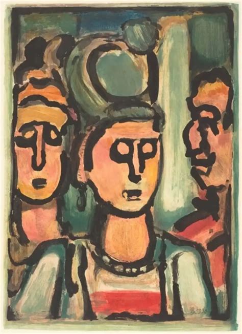 Georges Rouault Trio Picture Color Codes