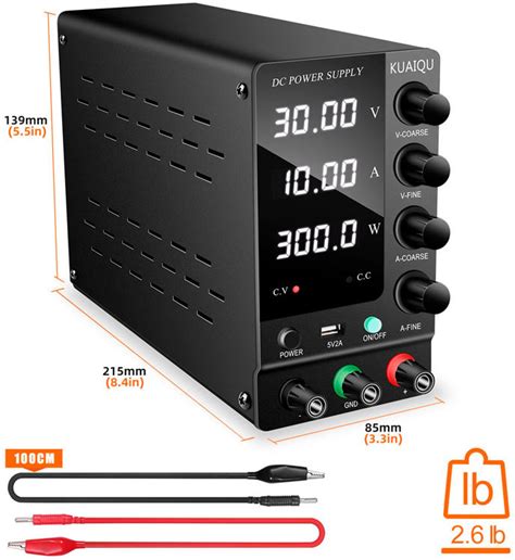 Імпульсний лабораторний блок живлення Kuaiqu Sps C3010 30В 10a купити в Києві та Україні