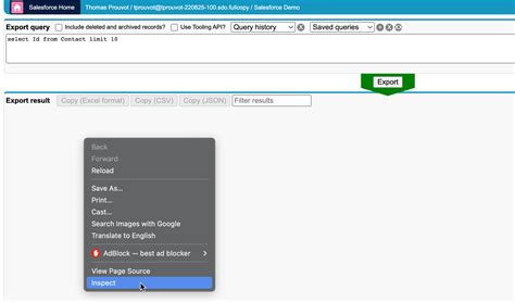 How To Salesforce Inspector Reloaded
