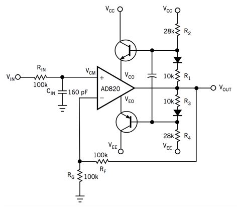 pi controller circuit using op amp circuit diagram