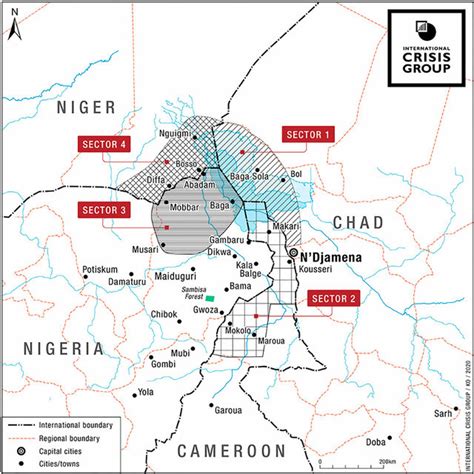 The Multinational Joint Task Force Sector Areas Source International