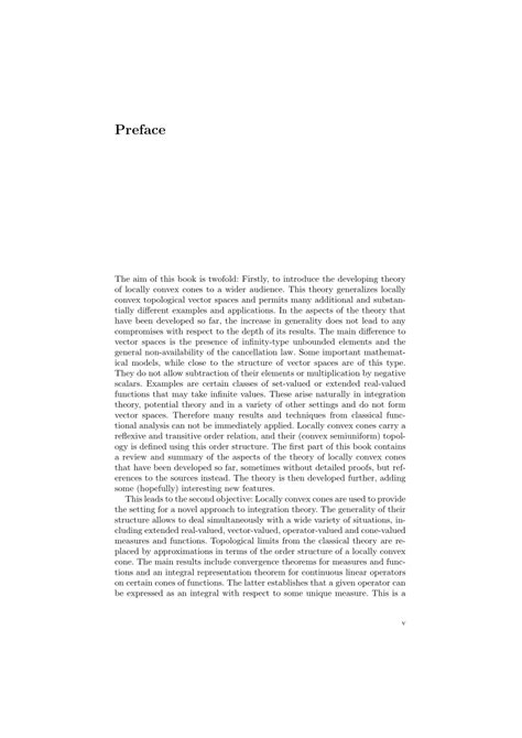 Pdf Operator Valued Measures And Integrals For Cone Valued Functions