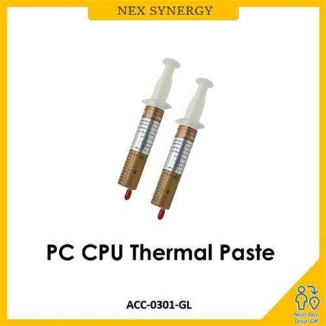 Thermal Paste For CPU GPU Processor Heatsink G Lazada