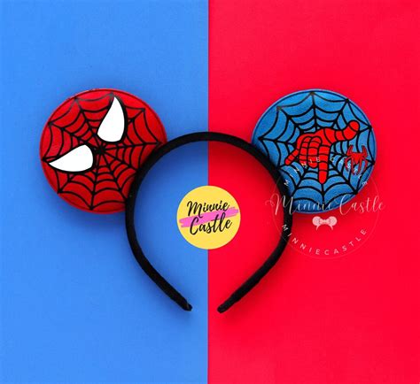 Orejas De Mickey Orejas De Araña Orejas De Ratón Superhéroe Orejas