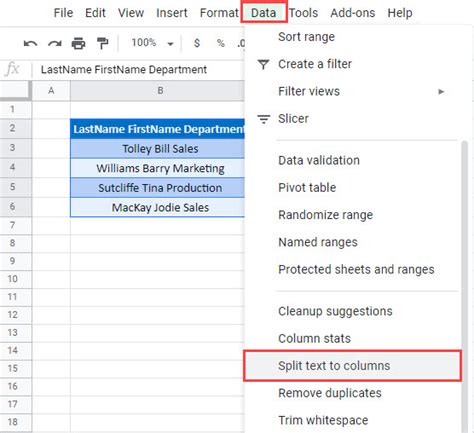 How To Split Text String By Space Comma More Excel And Google Sheets Automate Excel