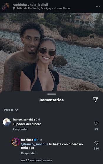 El Feroz Cruce De Raphinha Contra Sus ‘haters Luego De Publicar Fotos