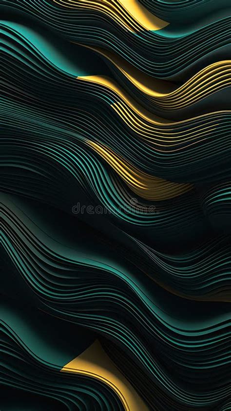 Dynamic Overlapping Lines And Curves Abstract Design Stock