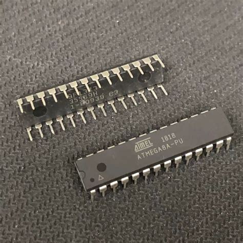 20шт Контроллер камеры Atmega8a Pu Avr8k Dip28 16 МГц купить с доставкой по выгодным ценам в
