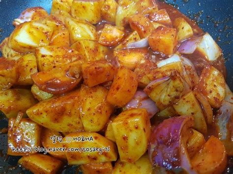 밥도둑이 따로없네고추장감자볶음