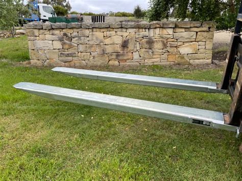 Forklift Fork Extensions 2400mm 7000 Kg Available From Tasquip