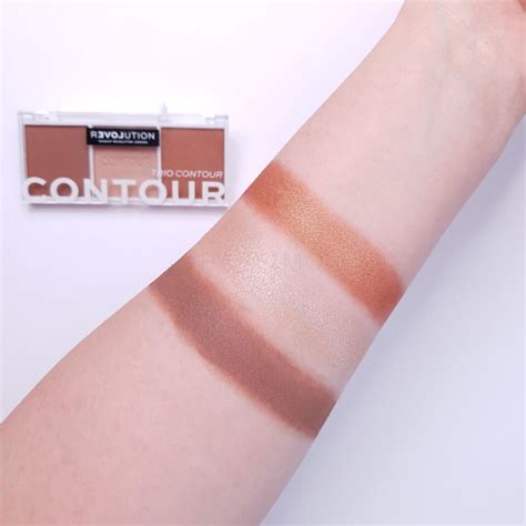 Revolution Relove Colour Play Contour Trio Paleta za konturiranje za ...