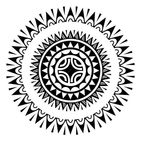 Geometric Pattern Circle Tattoo Geometric Pattern Circle Tattoo