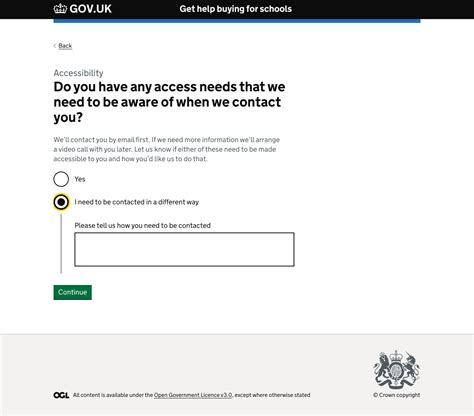 Iterate Special Requirements Question In The Request Support Journey