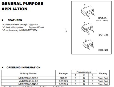 Pnp Transistor Symbols Pins And Footprints Electrical Engineering