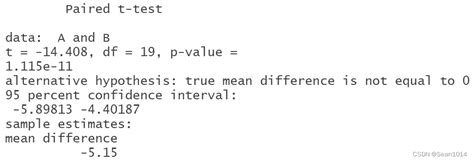 R语言数据分析笔记——t检验（含正态性检验和方差齐性检验在spss和r语言中的操作andt检验（单样本、双独立样本、配对样本）在excel、spss、r语言中的操作）r语言t检验 Csdn博客