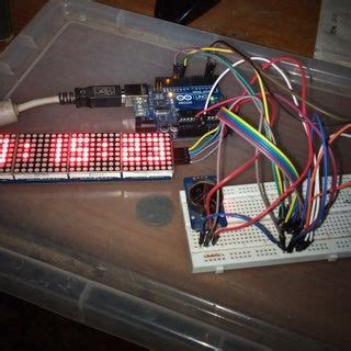 Arduino Nano Mini Led Matrix Clock Artofit