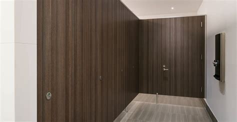 Wood Restroom Partitions