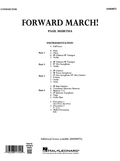 Forward March Gidoia Pdf Saxophone Clarinet