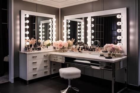 Premium Photo Contemporary Makeup Room Design Featured In Architecture