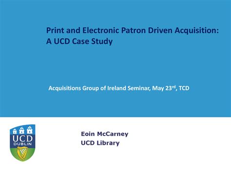 Eoin Mccarney Speaker Deck