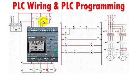 Siemens Logo Soft Comfort Plc Wiring Connection And Plc Programming Plc