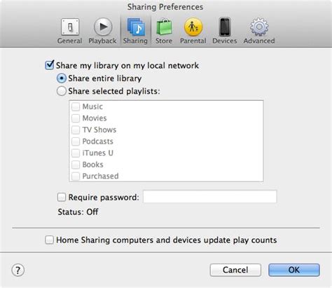 How To Share Your Itunes Library Macinstruct