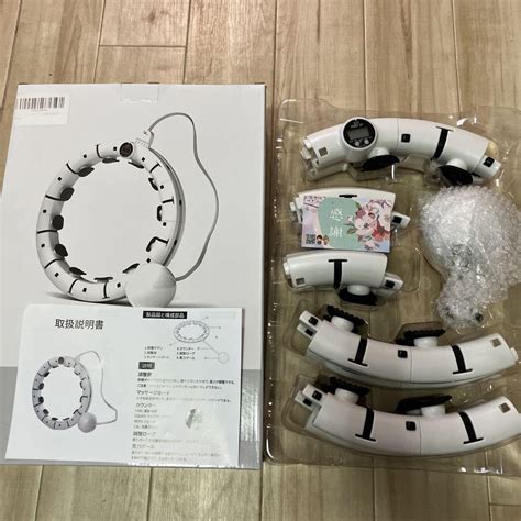専用です！スマートフラフープ エクササイズ用 ホワイト メルカリ