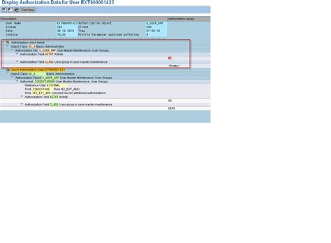 sap security tutorial evalution of authorizations su53 in sap security