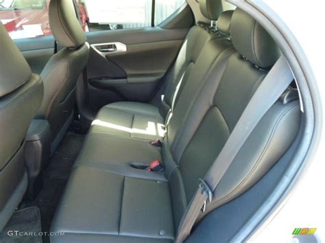 Black Interior 2011 Lexus Ct 200h Hybrid Premium Photo 51401420