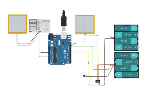 Circuit Design Conversor Analógico Digital Tinkercad
