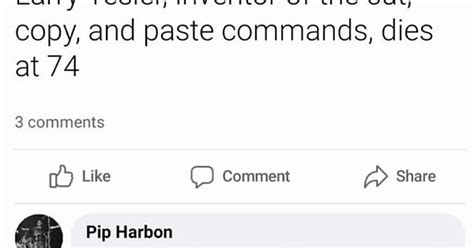 Larry Tesler Inventor Of The Cut Copy And Paste Commands Dies At 74