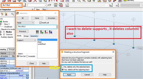 Solved Removing Supports Of Column Autodesk Community