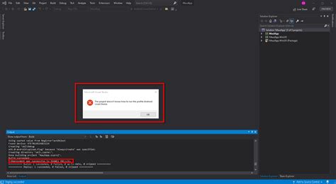 the project doesn t know how to run the profile android local device
