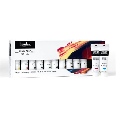 Heavy Body Acrylic Set 12x59ml Classics Liquitex