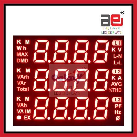 Seven Segment Display Module Hbm6250courpg At ₹ 148piece Seven