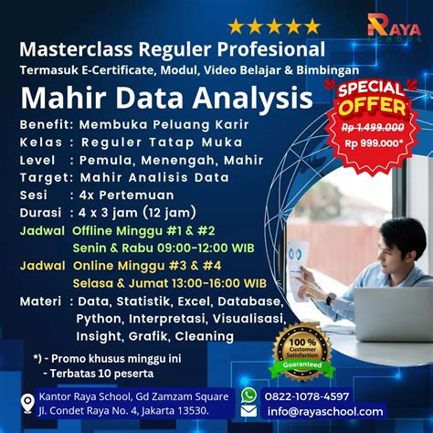 Kursus Data Analysis Kuasai Data Dan Dominasi Proyek