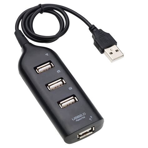 High Speed Universal Usb Hub 4 Port Usb 2 0 Hub With Cable Mini Hub