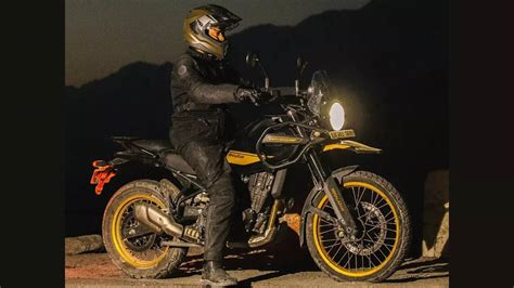 Production Ready Royal Enfield Himalayan 750 Spied Bike News Times Now