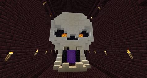 My Nether Portal Skull R Minecraft