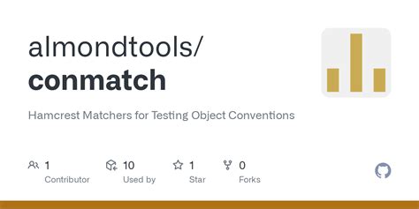 Github Almondtoolsconmatch Hamcrest Matchers For Testing Object