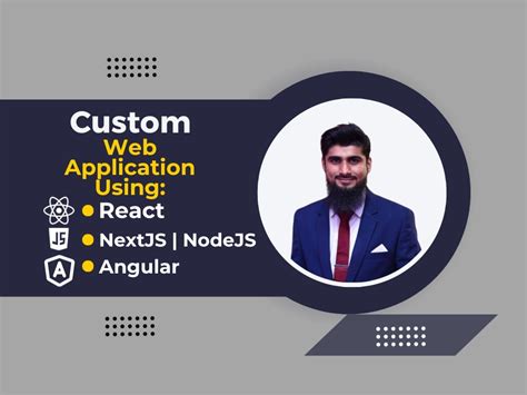 Custom Web Application Built On React Nextjs Nodejs Angular Upwork