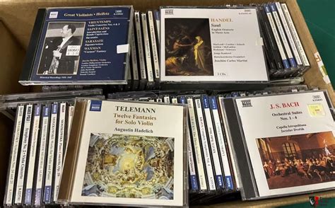 Naxos Classical Cds 80 Pcs Including 12 Sealed Albums Last Batch Of Naxos For Sale Us