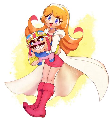 Wario And Mona Warioware Drawn By M Danbooru