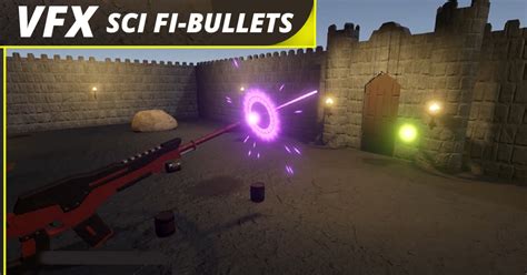 Vfx Scifi Bullets Urp Effects Vfx Unity Asset Store